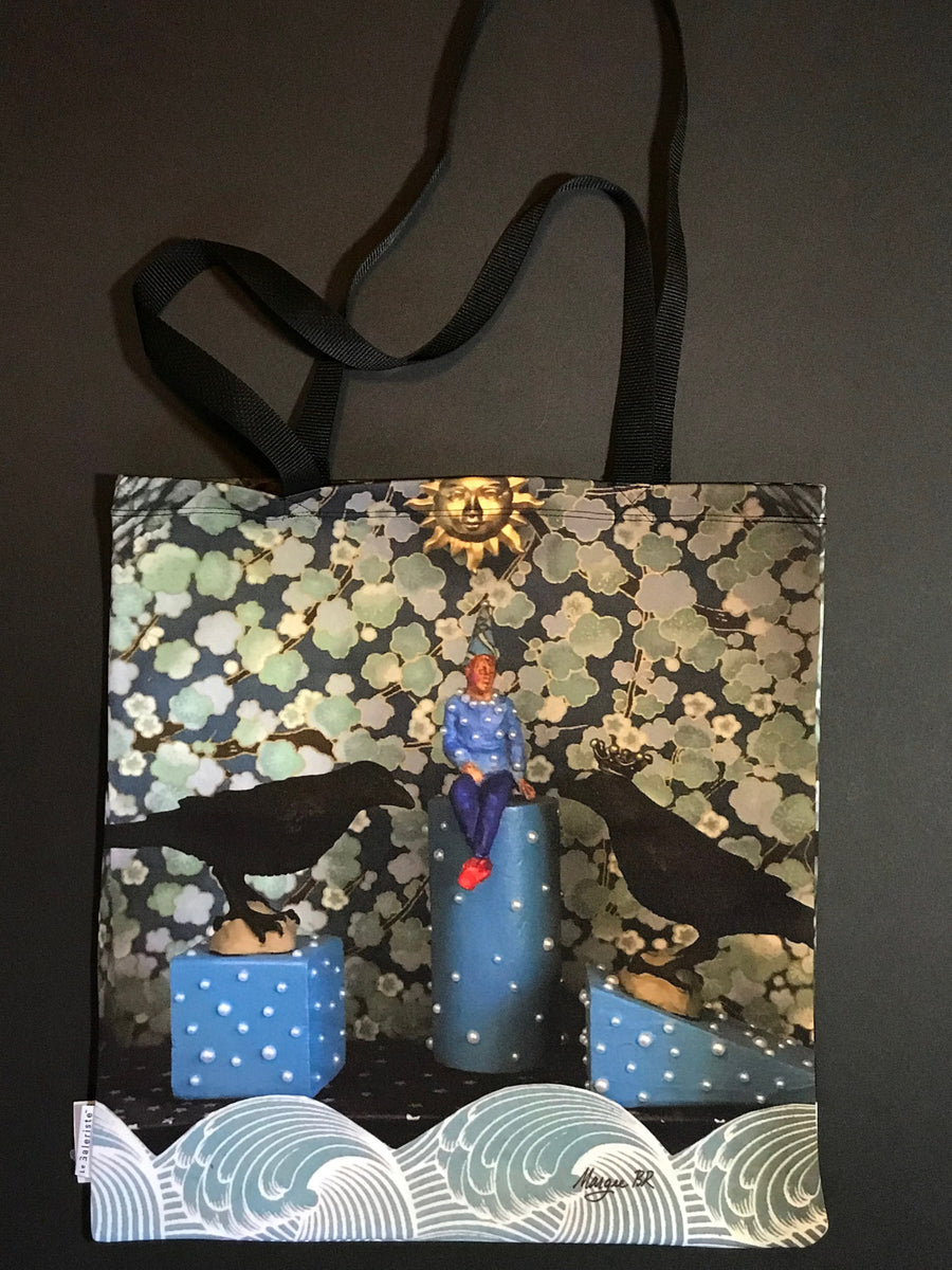 Tote Bag "Boy with Crows" – MargeeBR/ Margee Bright Ragland